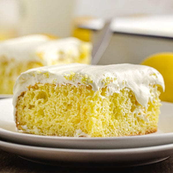 Desserts on a Dime - Triple Lemon Poke Cake