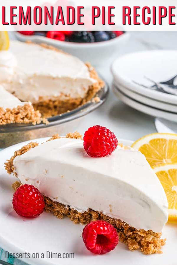 Lemonade pie recipe - quick and easy lemonade icebox pie