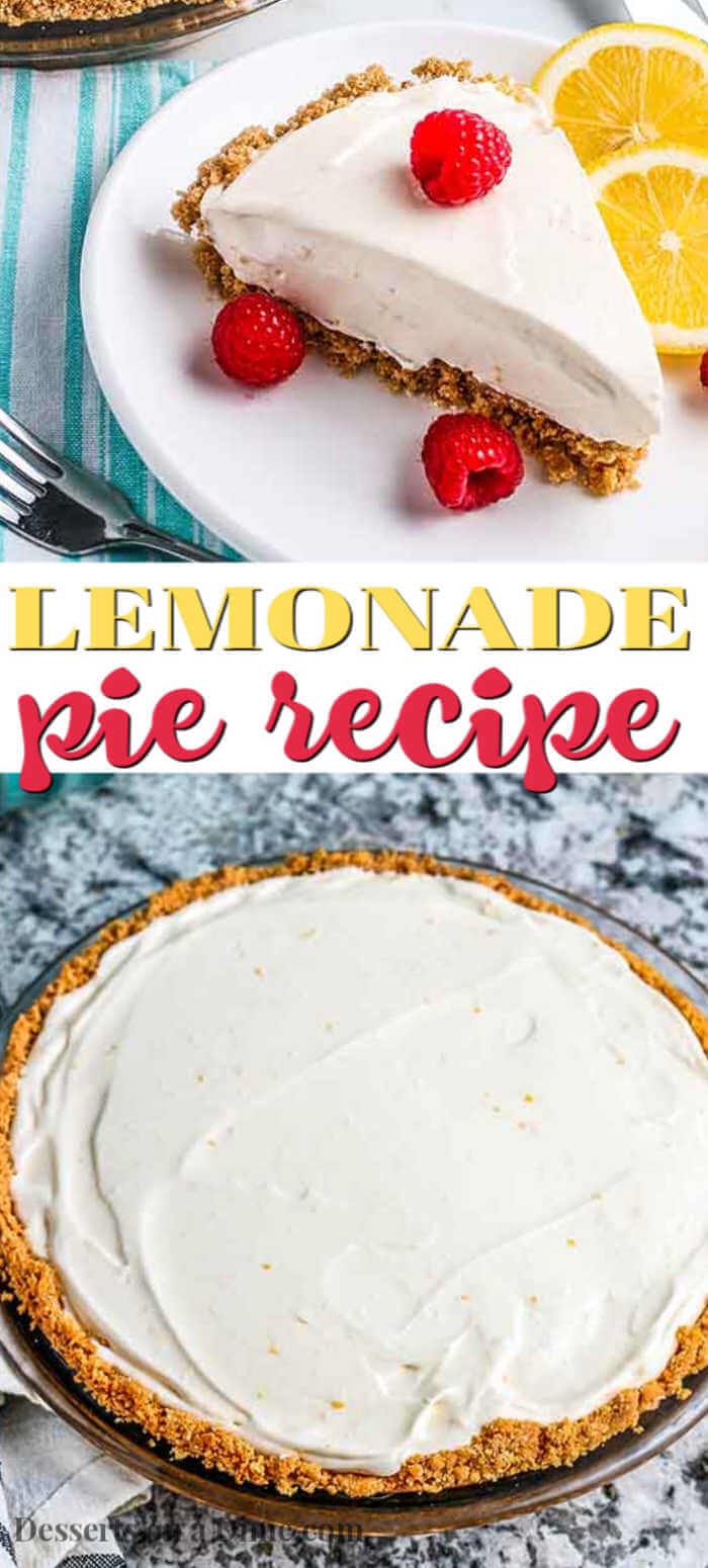 Lemonade pie recipe - quick and easy lemonade icebox pie