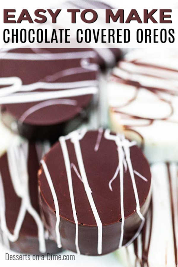 How to make chocolate covered oreos - Only 3 ingredients!