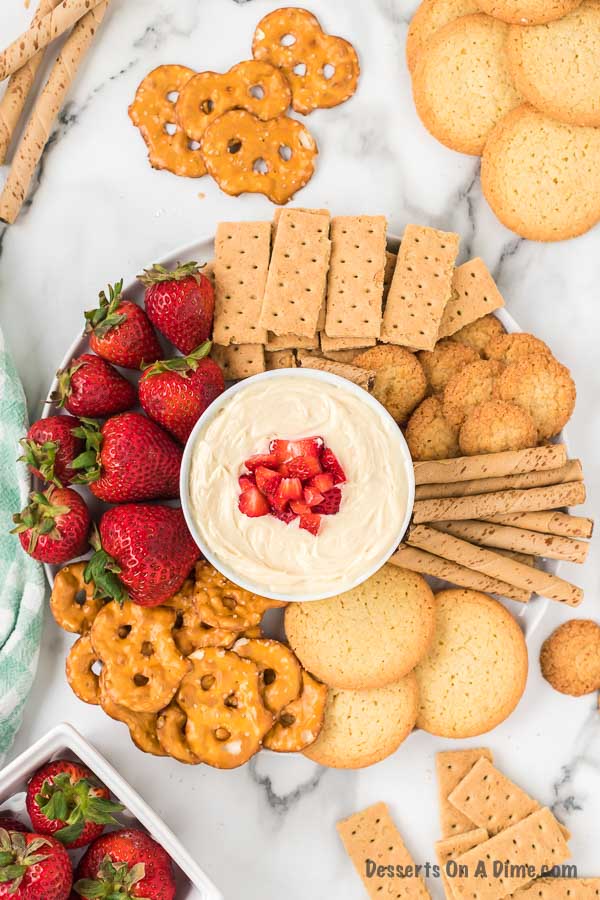 Cheesecake Dip - Desserts on a Dime