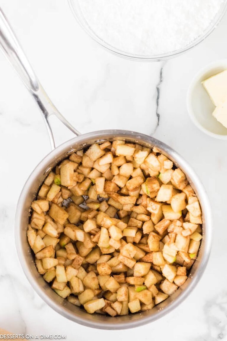 Fried Apple Hand Pies - Homemade Fried Apple Pies With Glaze
