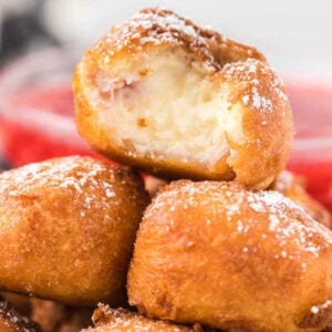 Deep Fried Cheesecake Recipe (& VIDEO!) - Easy Deep fried cheesecake
