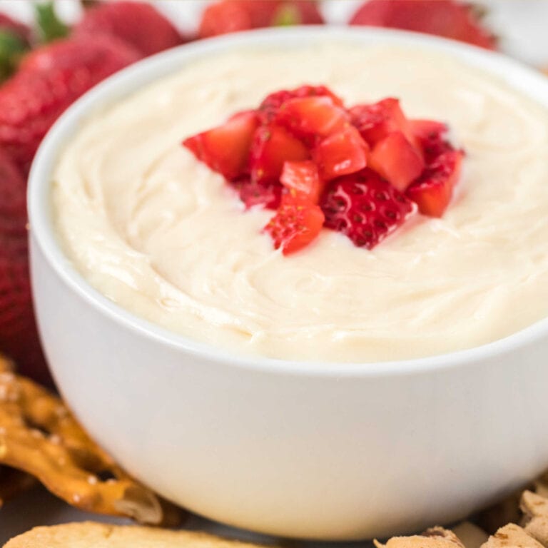 Caramel Apple Cheesecake Dip - The Best Dessert Dip
