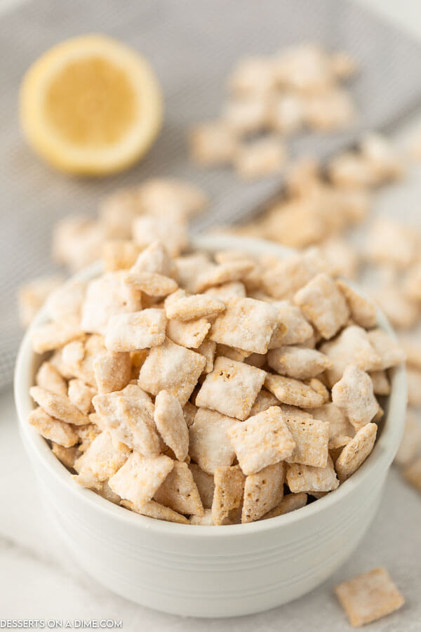 Lemon Puppy Chow - delicious lemon puppy chow recipe