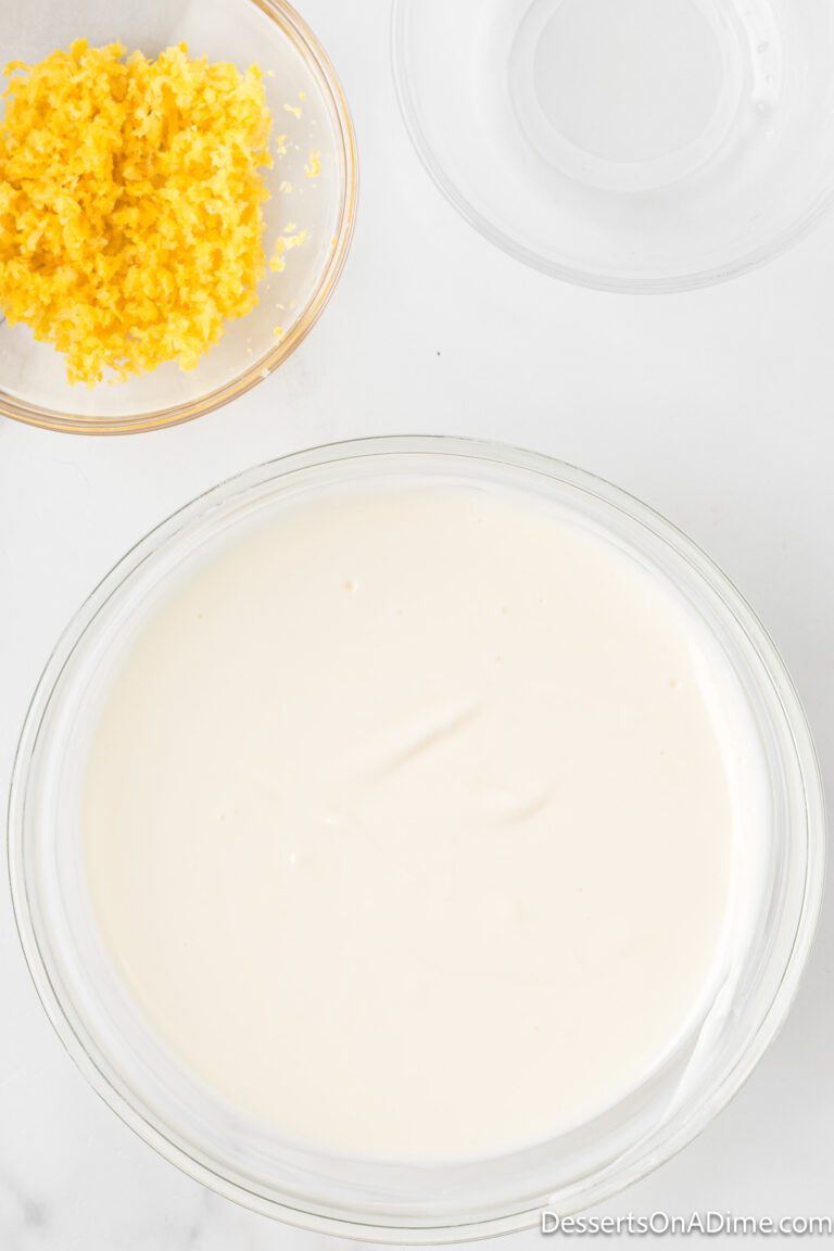 Lemon Puppy Chow - Desserts on a Dime