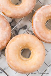 Homemade glazed donuts - how to make easy glazed donuts