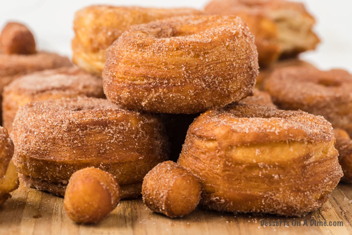 Easy Canned Biscuit Donuts Recipe - Only 4 ingredients