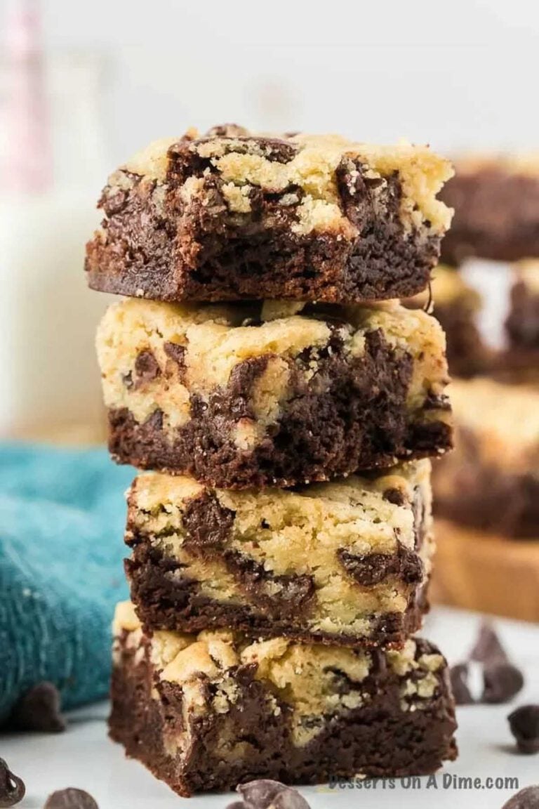 Brookie Recipe (& VIDEO) - Desserts on a Dime