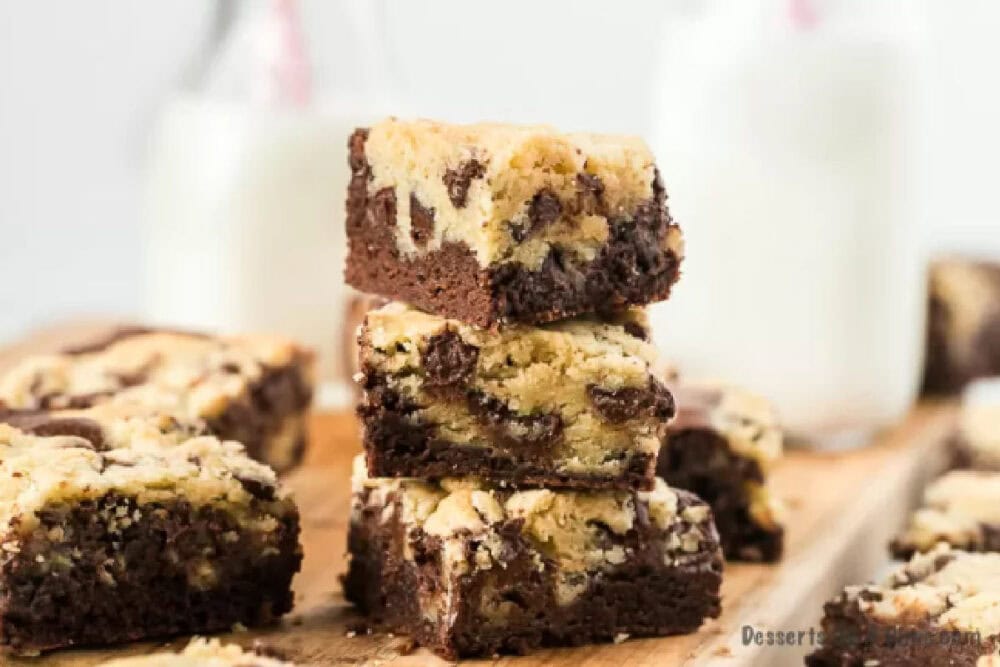 Brookie Recipe (& VIDEO) - Desserts on a Dime