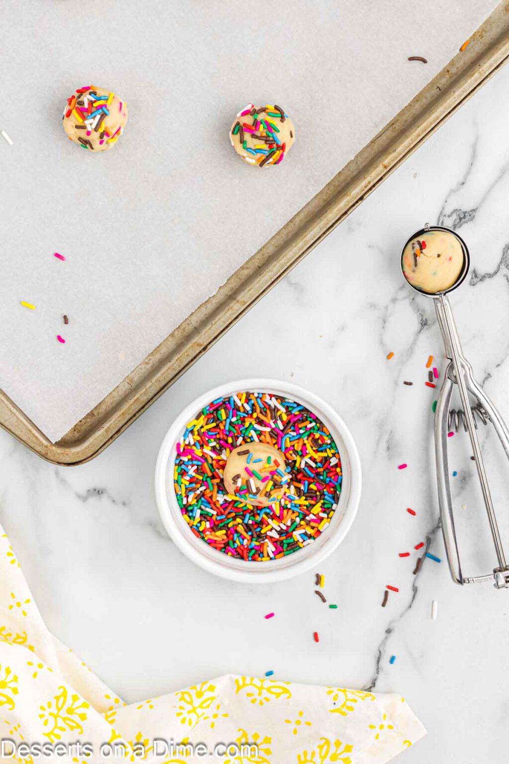 Funfetti Cookies - So Easy And Ready In Under 20 minutes