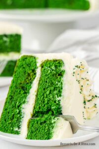 Green Velvet Cake - Delicious St. Patrick's Day Dessert