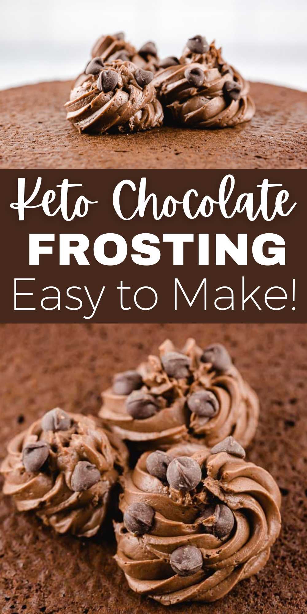 Keto chocolate frosting recipe - easy keto chocolate frosting