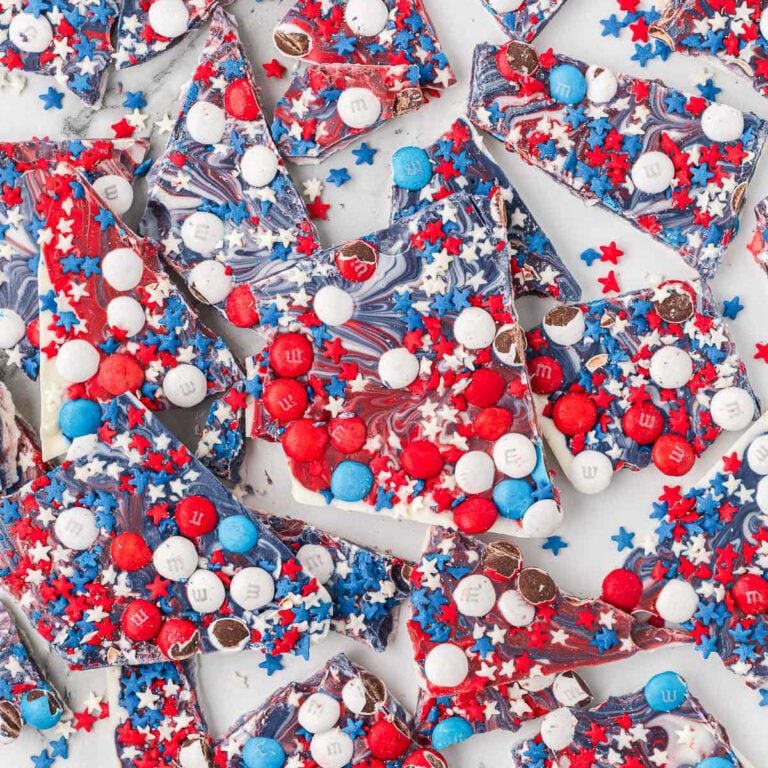 36 Red White and Blue Desserts - Desserts on a Dime