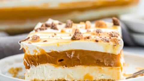 Butterscotch delight - Easy No Bake Recipe