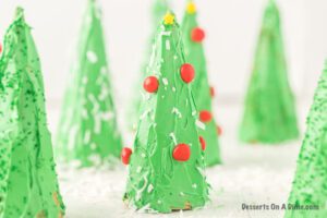 Ice Cream Cone Christmas Trees -Christmas Tree Ice Cream Cone