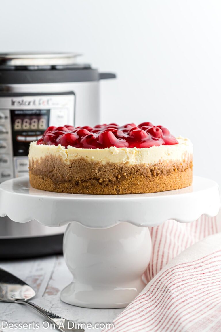 Instant Pot Cheesecake - Desserts on a Dime