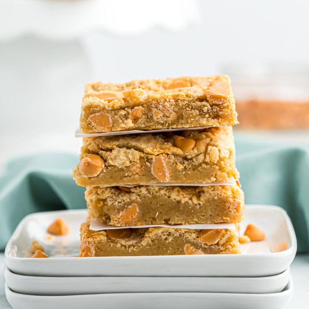 Butterscotch Bars - Desserts on a Dime