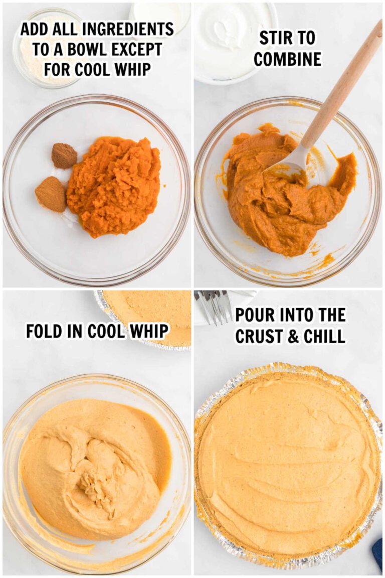 No Bake Pumpkin Pie (& VIDEO!) - Easy No Bake Recipe