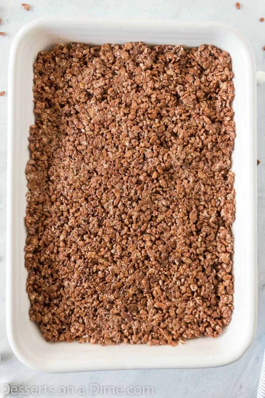 Neapolitan Rice Krispie Treats - Desserts on a Dime