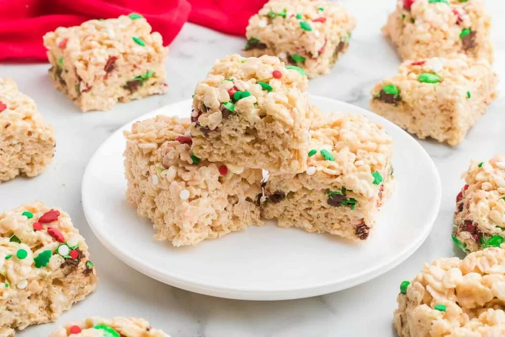Christmas Rice Krispie Treats - Easy Christmas Treat