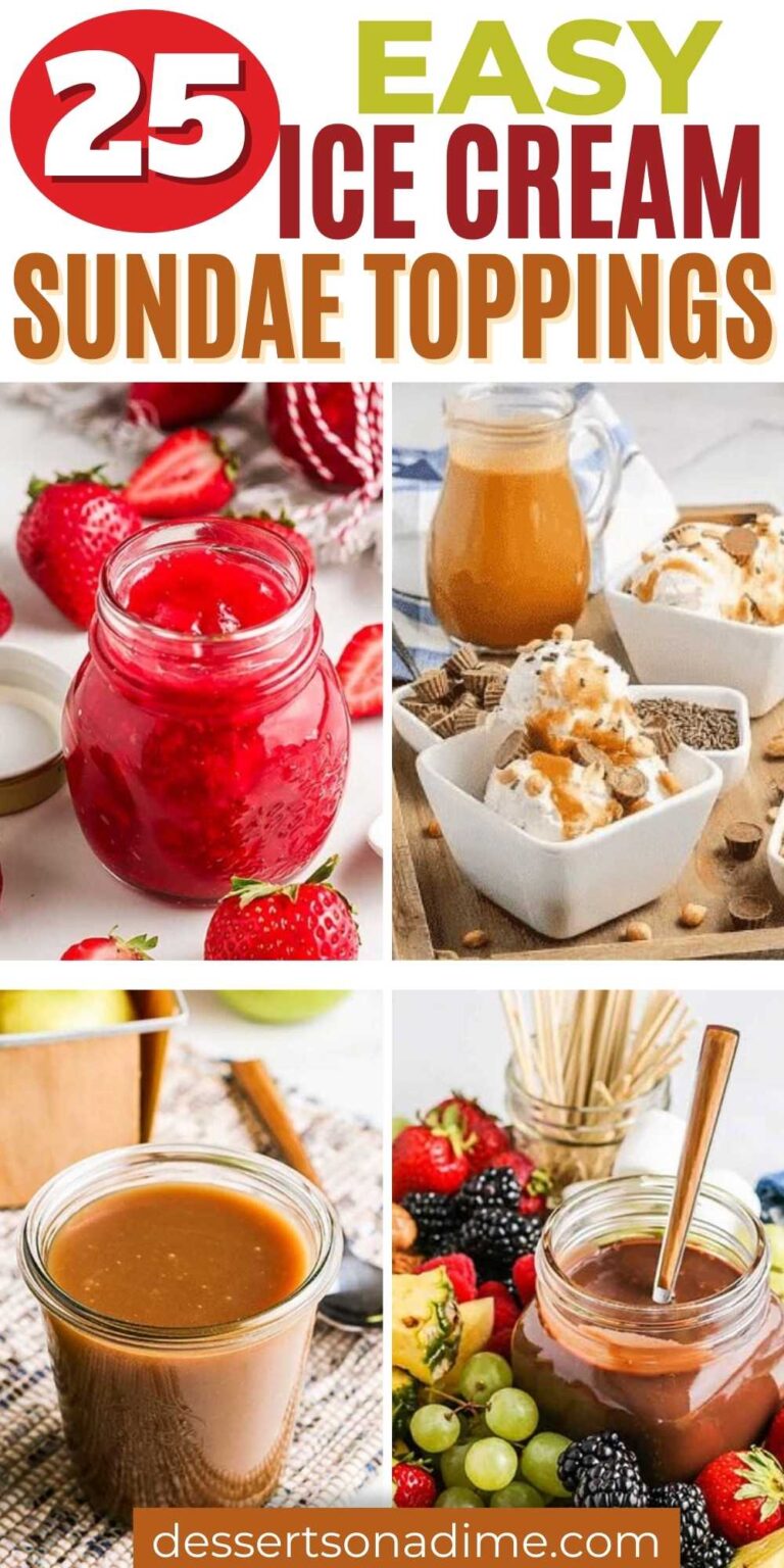 Ice Cream Sundae Toppings - 25 Easy Ice Cream Toppings