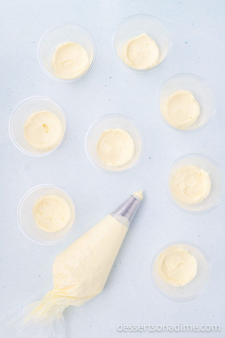 Sand Pudding Cups - Desserts on a Dime