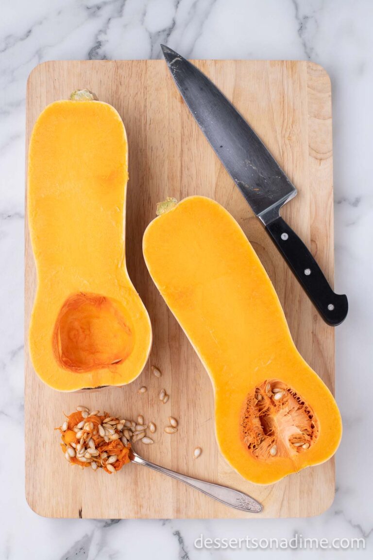 Butternut Squash Pie - Desserts on a Dime