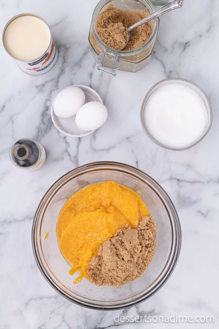 Butternut Squash Pie - Desserts on a Dime