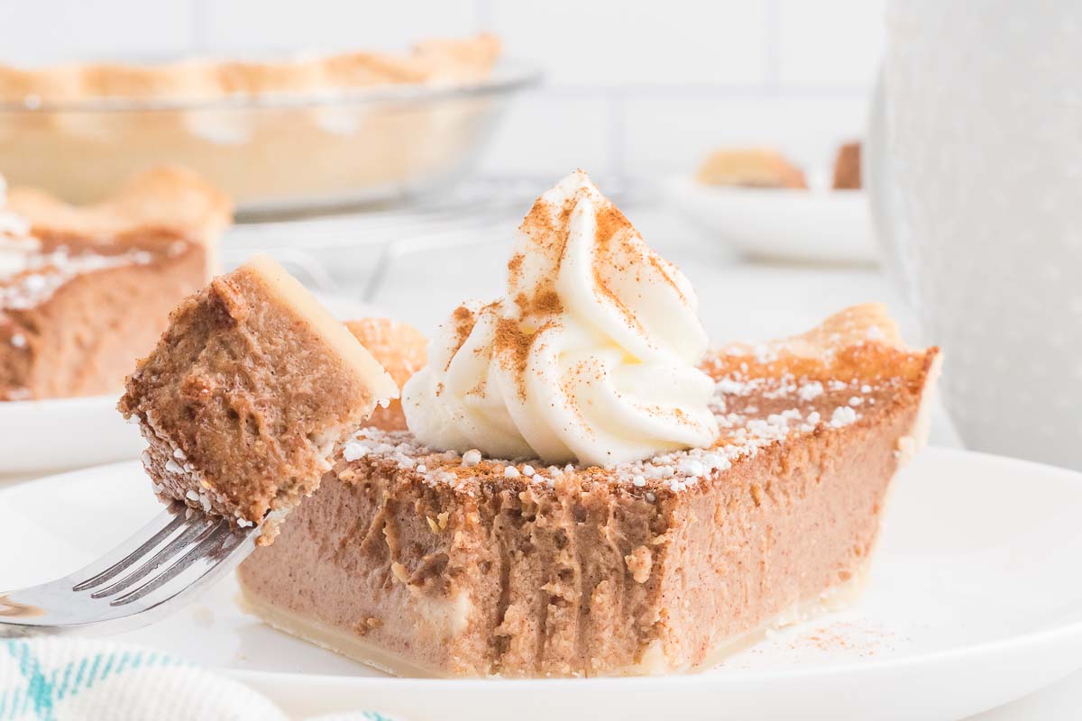 Cinnamon Pie - Creamy Cinnamon Pie Recipe