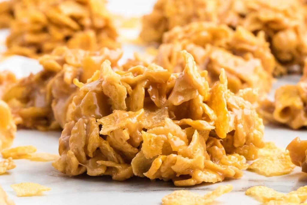 Cornflake Cookies - Peanut Butter Cornflake Cookies