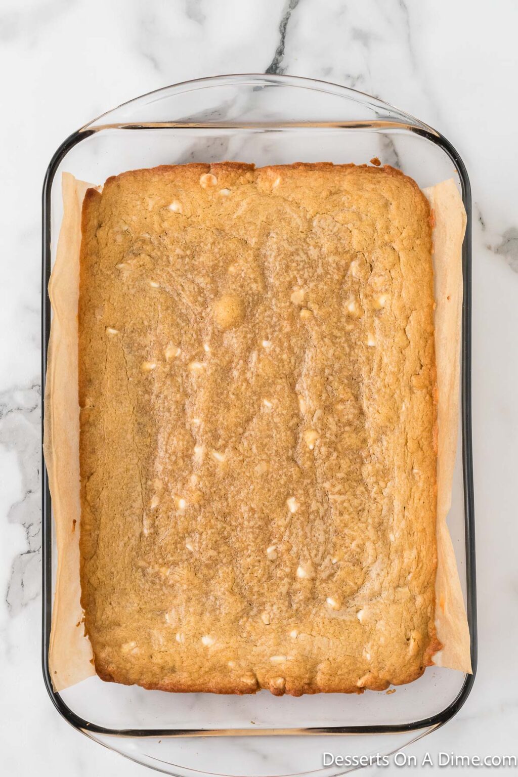 Blondie Recipe - Desserts on a Dime