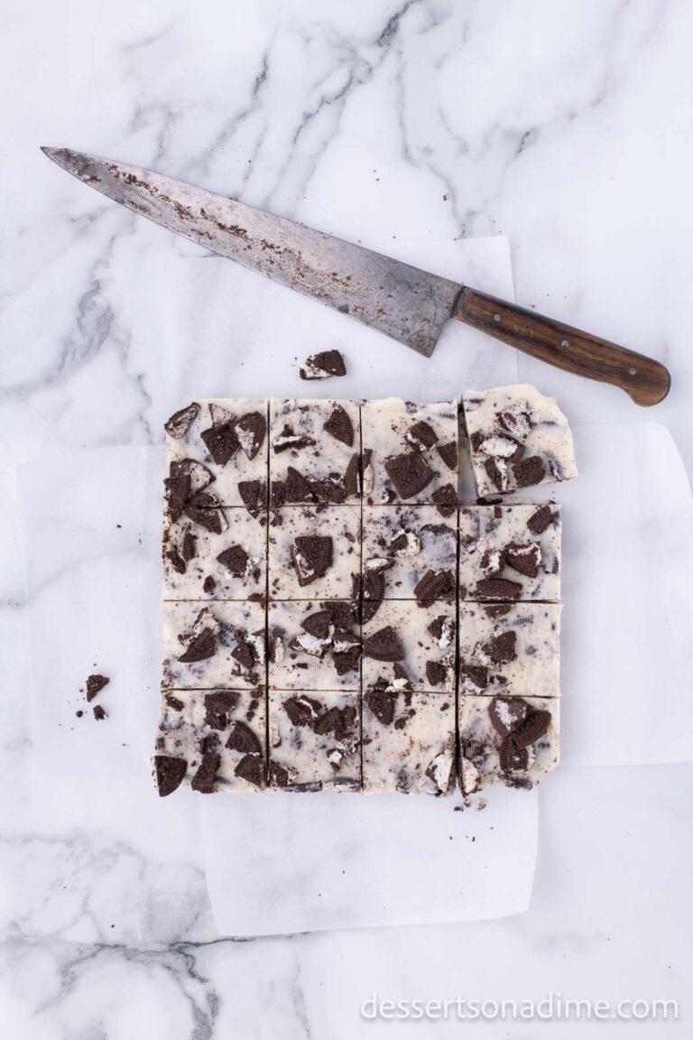Oreo fudge recipe - easy 3 ingredient oreo fudge recipe