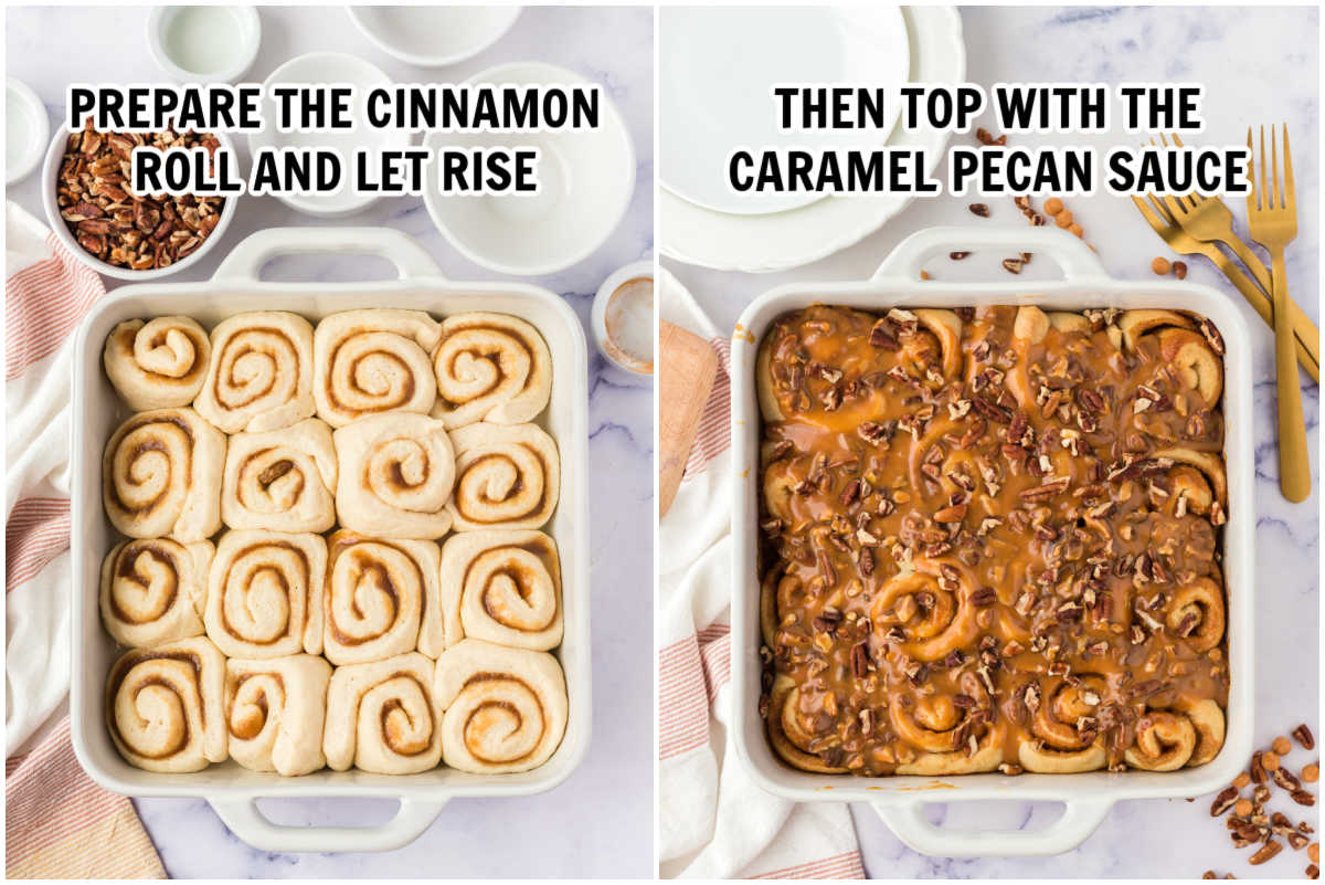 Caramel Pecan Cinnamon Rolls - Caramel pecan sticky buns