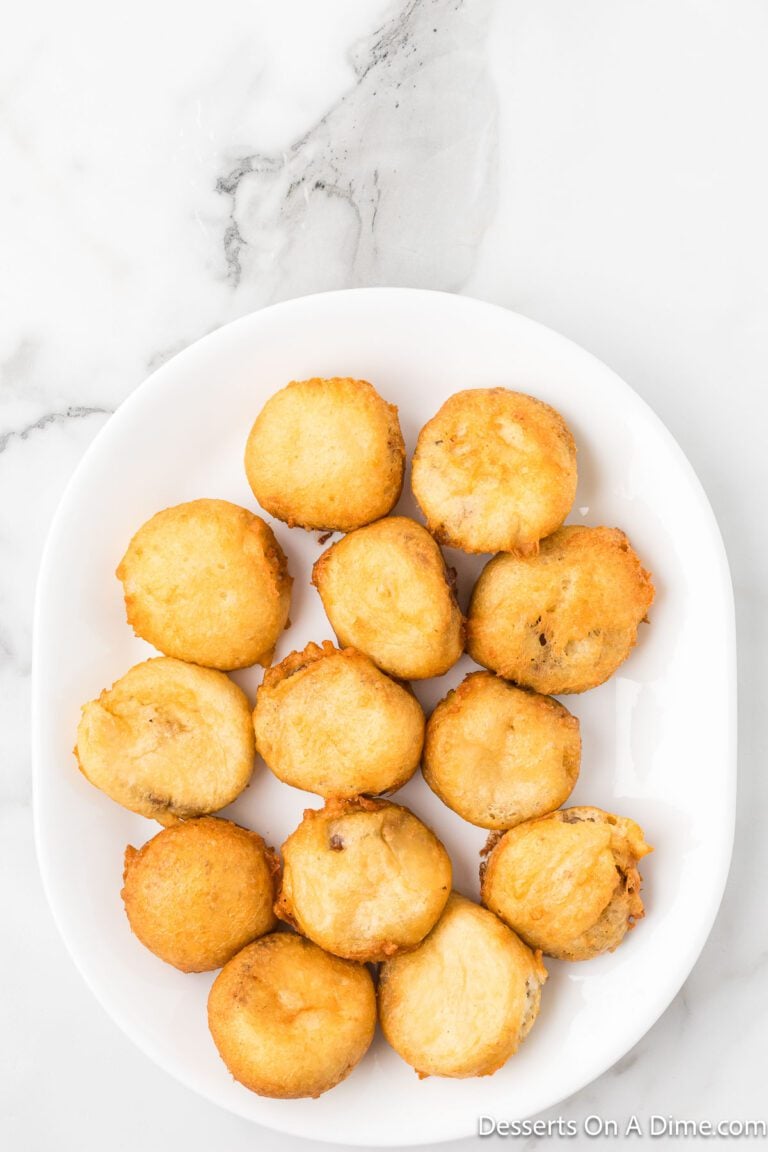 Deep Fried Reese's Peanut Butter Cups - Desserts on a Dime