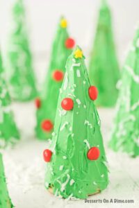 Ice Cream Cone Christmas Trees -Christmas Tree Ice Cream Cone