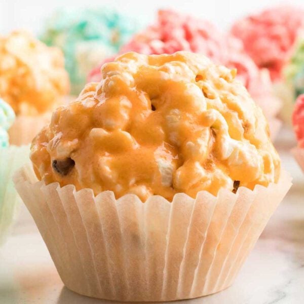 Jello Popcorn Balls - Desserts on a Dime