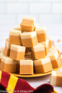 Butterbeer Fudge Recipe - Desserts on a Dime