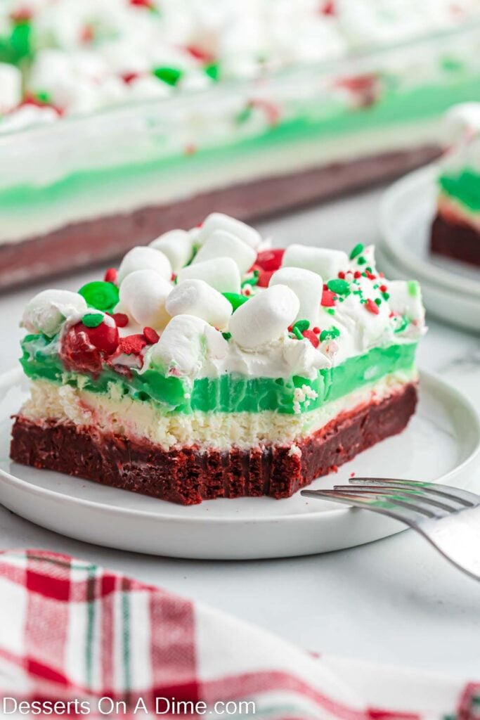 Christmas Lasagna Dessert