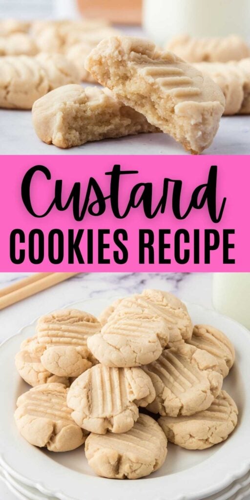 Custard Cookie - Easy Cookie Recipe