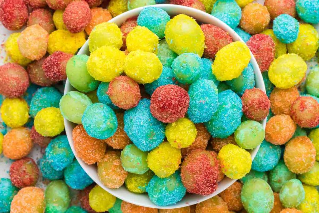Sour Patch Grapes - The Best Sour Patch Grapes Recipe