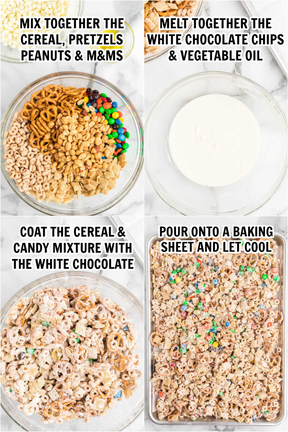 White Chocolate Chex Mix - Delicious and Easy Snack Mix