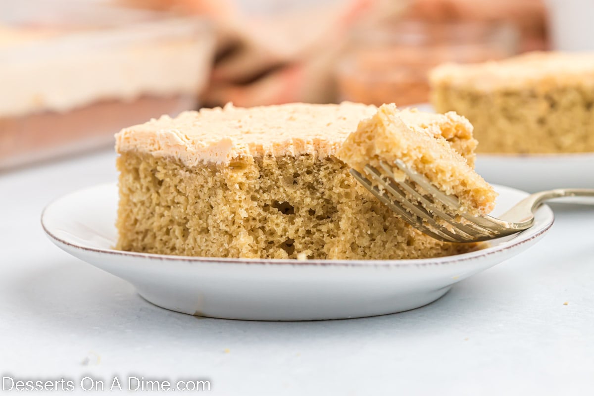 Butterscotch Cake Recipe - Desserts on a Dime