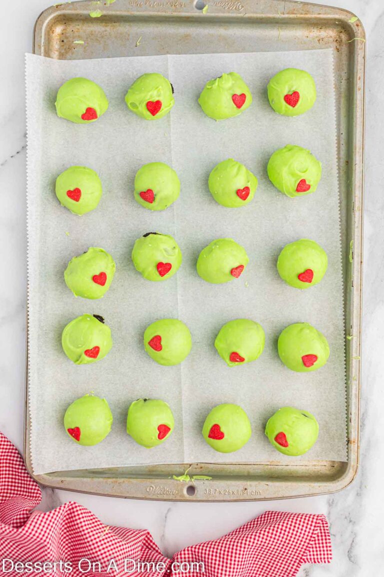 Grinch Oreo Truffles, Festive Christmas Oreo Balls