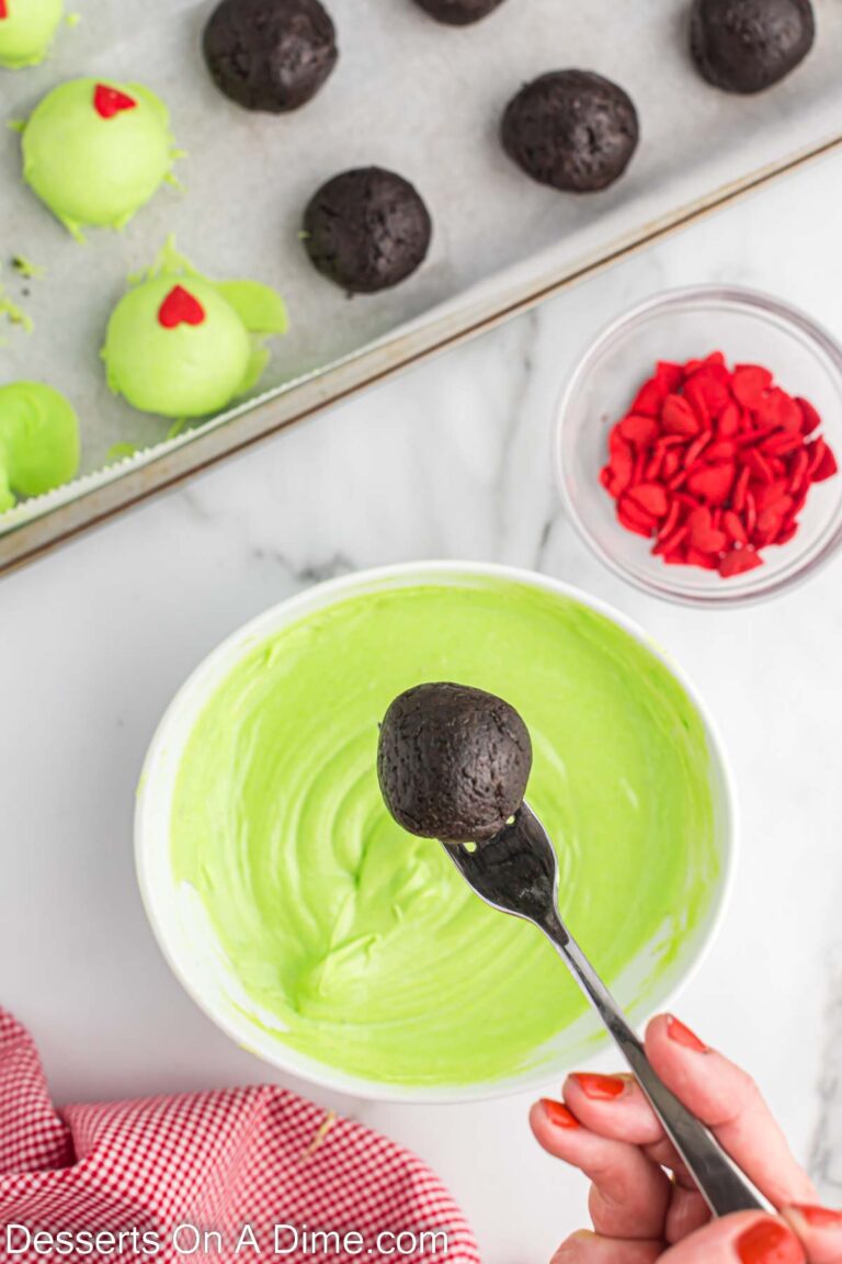 Grinch Oreo Truffles, Festive Christmas Oreo Balls