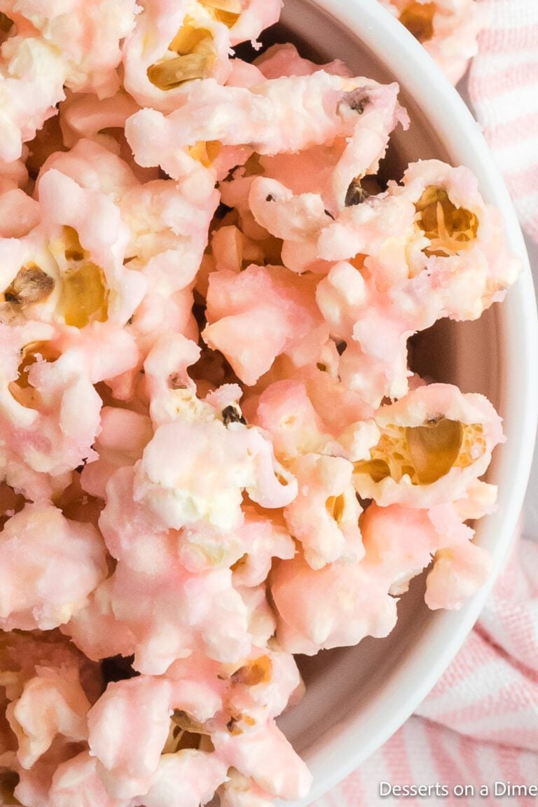Pink Popcorn - the Best Pink Popcorn Recipe