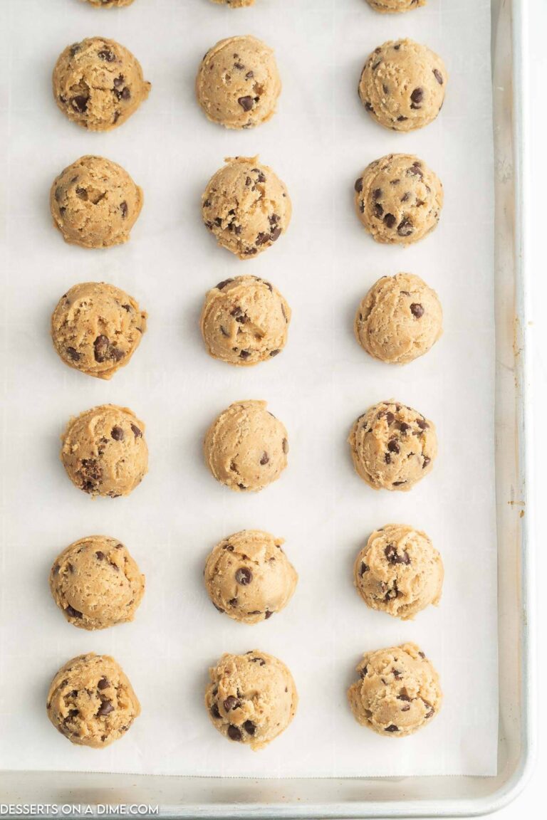How to Freeze Cookie Dough - Desserts on a Dime