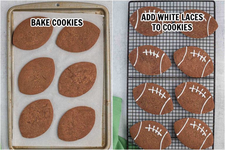 Football Cookies - Cute Football Cookies