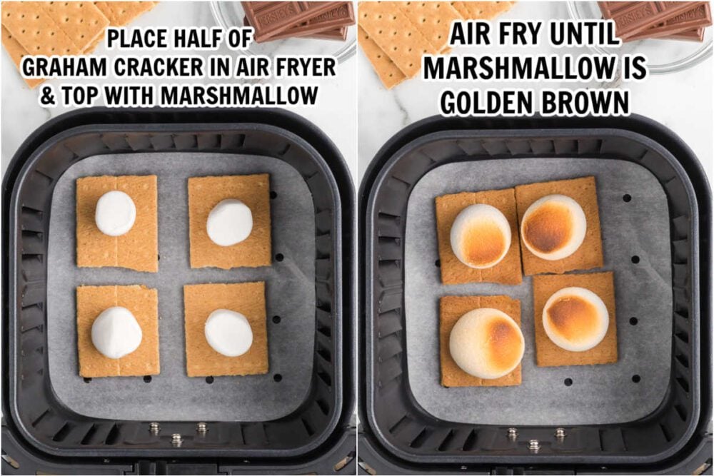 Air Fryer Smores - Easy Air Fryer Smores Recipe