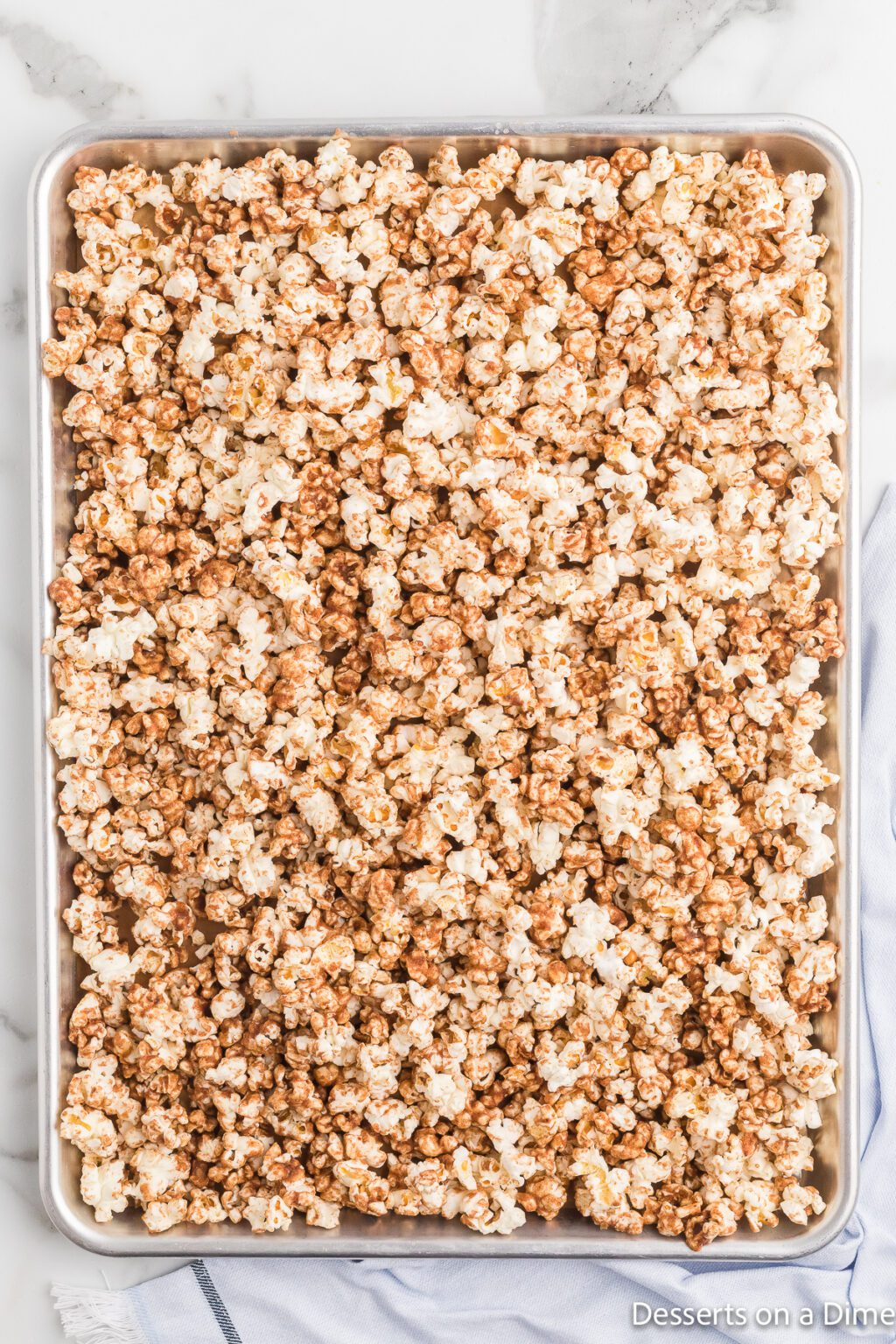 Cinnamon Sugar Popcorn Recipe - Desserts on a Dime